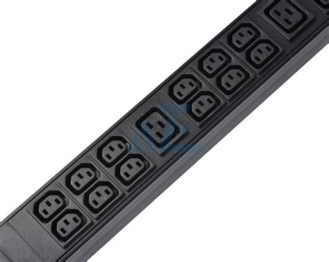 Metered Rack Pdu Zerou Three Phase 400v 63a 36 C13 And 6 C19 Aze