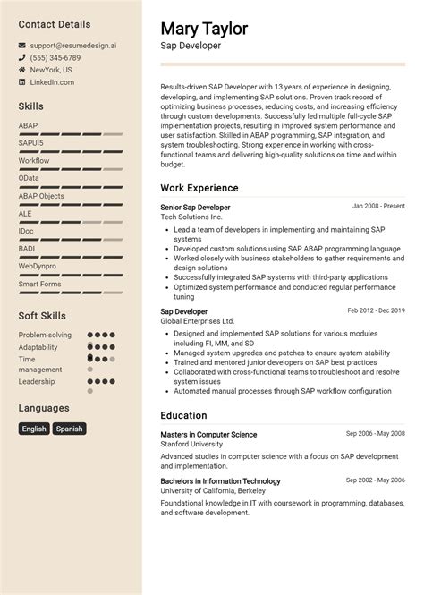 14 Sap Fico Consultant Resume Examples And Templates For 2024