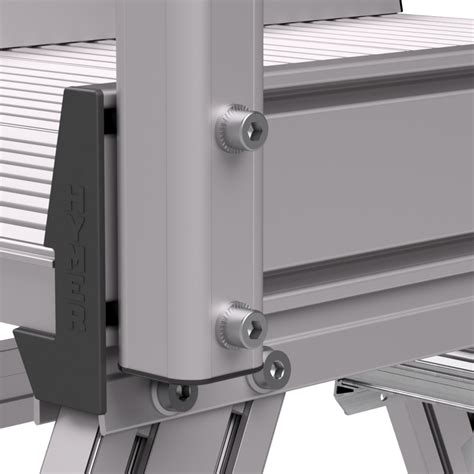 6188 Podesttreppe Fahrbar Einseitig Begehbar Alu Leitern Onlineshop