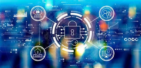 Data Security Concept With A Person Holding A Megaphone Stock Photo Image Of Computer Protect