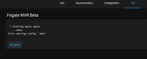 Error Parsing Config Mqtt · Issue 754 · Blakeblackshearfrigate · Github