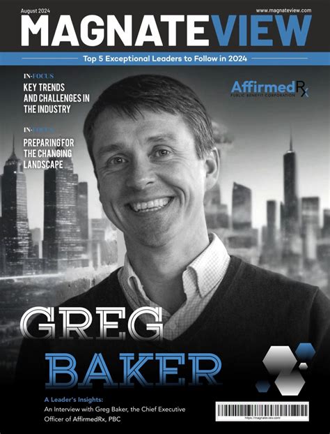 Congratulations Going Out For Greg Baker Top 5 Exceptional Leaders To