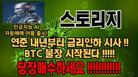 스토리지 코인주가전망 코인대응전략 코인매수타이밍 코인목표가 앞으로의 전략은 Youtube