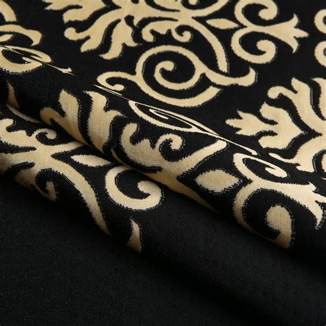 100 Polyester Double Knit Mattress Ticking Fabric