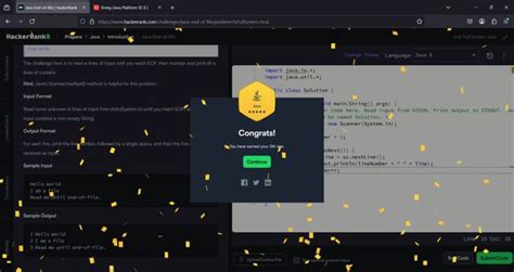Java Codingjourney Hackerrank Programming Learningeveryday