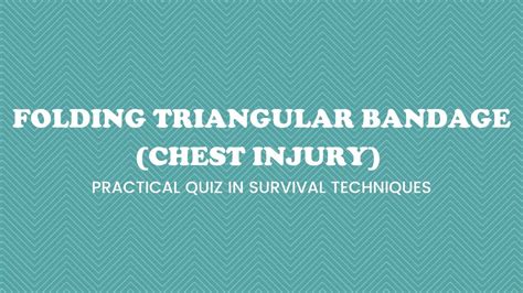 How To Fold A Triangular Bandage Into A Sling At Marisa Johnson Blog