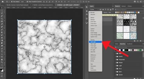 How To Create Marble Texture Pattern In Photoshop Lemon Paper Lab