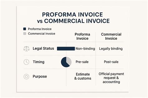 Difference Between Proforma Invoice And Invoice Explained