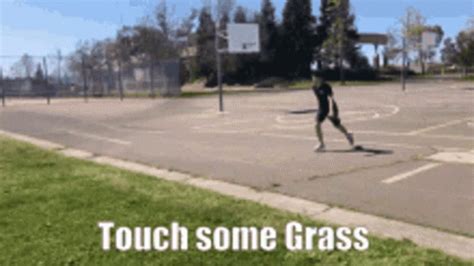 Touch Grass  Share And View On Klipy
