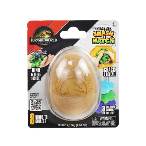 Jurassic World Rebirth Captivz Slime Egg — Toymonster