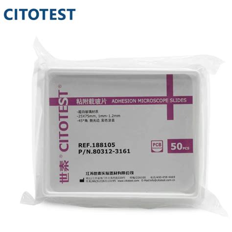 Citotest Adhesive Microscope Slides For Pathological