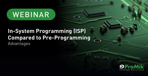 isp compared to pre programming webinar promik