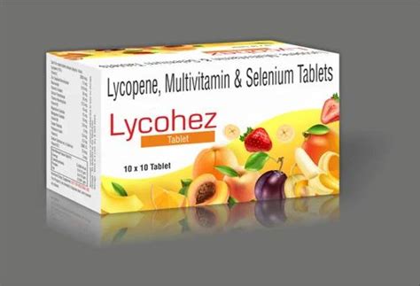 Lycopene Multivitamin Multimineral Tablet 10 X 10 In Ahmedabad