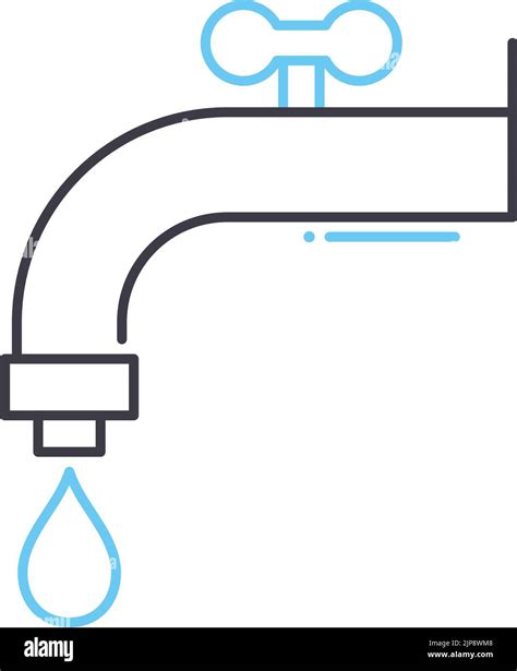 Water Container With Tap Stock Vector Images Alamy