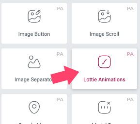How To Use And Add Lottie Animation Files To Elementor Free And Pro PluginsForWP