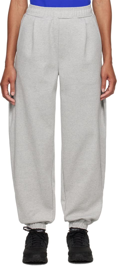 Ader Error Gray Aven Lounge Pants Ader Error