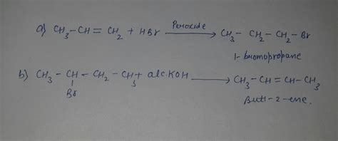 Ch3ch2ch Ch2 Hbr In Presence Of Peroxide 41+ Pages Answer in Google ...