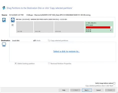 Using Macrium Reflect To Transfer Data Between Two Machines Solved Windows 10 Forums