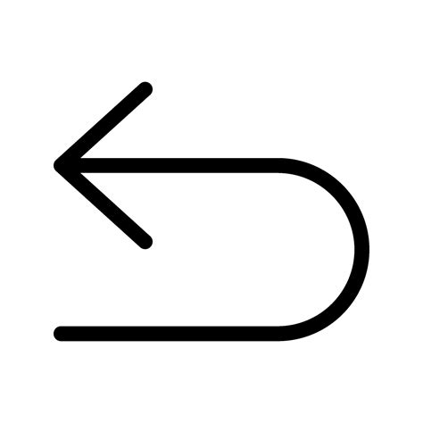 Undo Icon Vector Symbol Design Illustration 26197705 Vector Art At Vecteezy