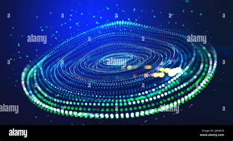 Internet Open Data Big Data Concept Digital Neural Network Artificial Intelligence Analytics