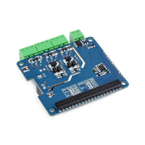Isolated Rs485 Can Hat For Raspberry Pi 2 Ch Rs485 1 Ch Can