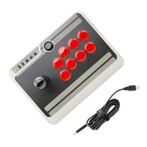 8Bitdo NES30 Arcade Stick Gray