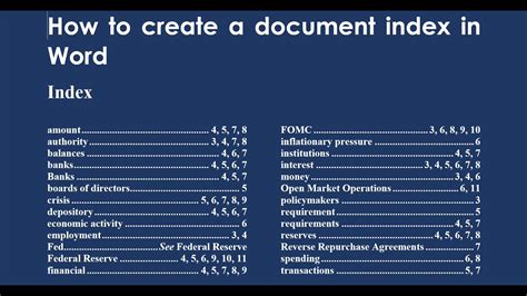 How To Create Index In Ms Word Document 2024 2025 Calendar