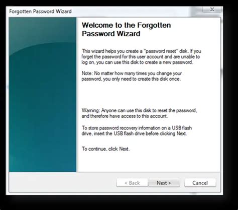 How To Create Password Reset Disk In Windows 11 10