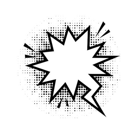 고립 된 만화 거품 요소 무료 Psd 파일