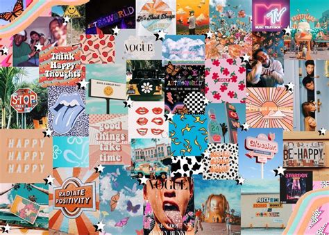 Aesthetic Collage Wallpaper And Background Desktop By Dongoethe