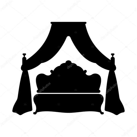 Кровать с балдахином рисунок 80 фото