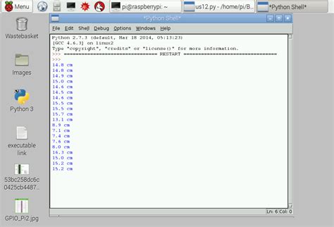 Gkarthik Raspberry PI Ultrasonic Distance Sensor
