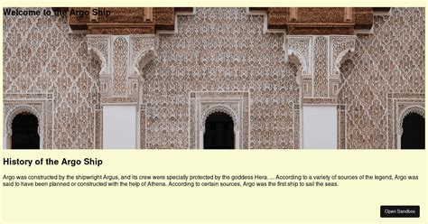 Static Codesandbox Static Codesandbox