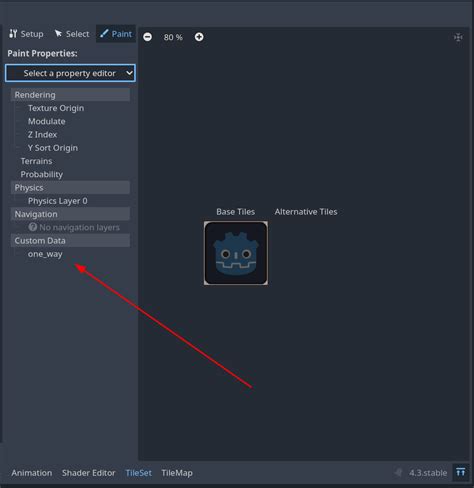 how can i detect a tilemaplayer tile as one way using a raycast