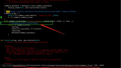 Python Tensorboard Valueerror Expected Scalar Shape Saw Shape 1