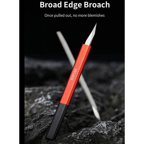 Ready Stock Dspiae Broad Edge Broach Versatile Tools For Scale Model Shopee Malaysia