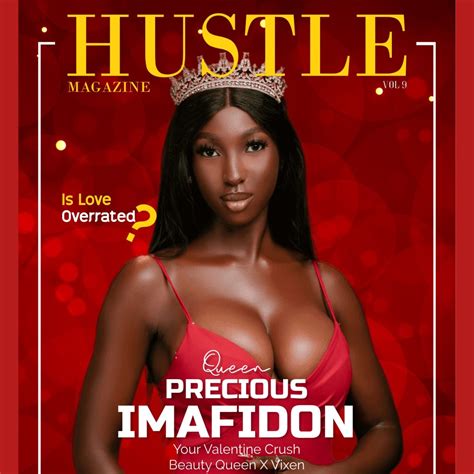 Beauty Queen Precious Imafidon Bares Massive Cleavage On Hustle
