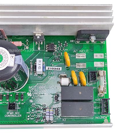 Mc2100e Rev D U Mc 2100 Eni Treadmill Motor Controller For Icon Health Szmicroera