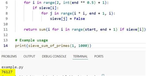 Sum Of All The Prime Numbers In A Given Range In Python Sum Of All The Prime Numbers In A Given Range In Python
