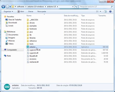 Arduino Rj Para Todos Instalando Arduino No Windows 7