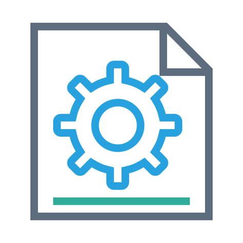 Configuration File Vector Icons Free Download In Svg Png Format