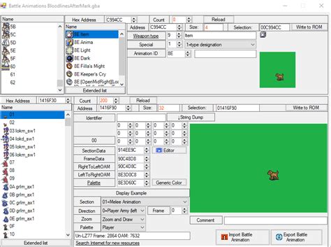 Febuilder Battle Animation Editor Class Expansion Problem Questions Fire Emblem Universe