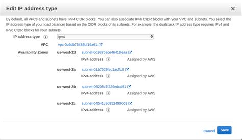 Amazon Web Services AWS NLB Not Able To Assign Elastic IP To Network Load Balancer Stack