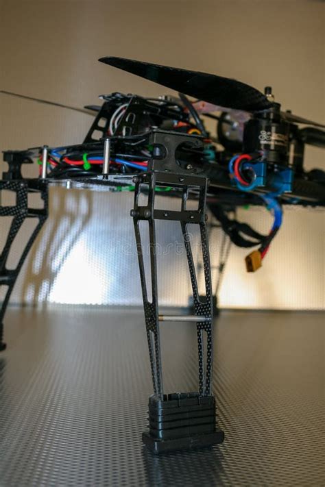 Drone Design Prototype And Build Showing Different Electronic Modules Stock Photo Image Of