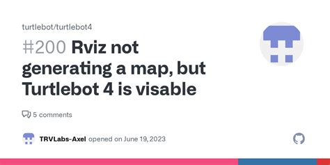 rviz not generating a map but turtlebot 4 is visable · issue 200