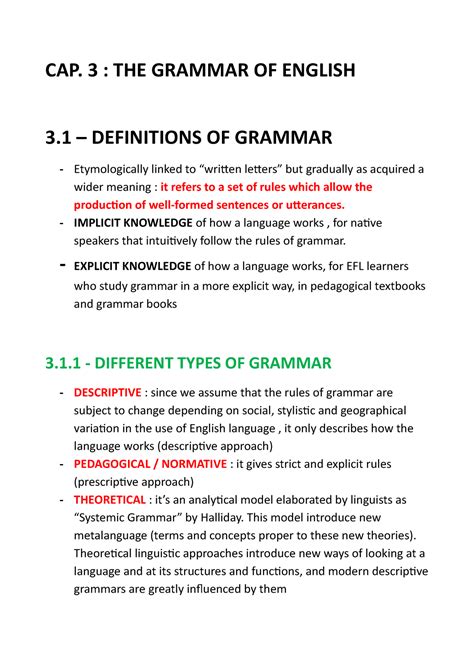 CH. 3 - The Grammar of English - A Handbook of Present-Day English ...