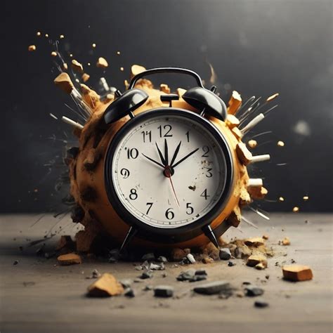 Premium Photo A Simple Alarm Clock