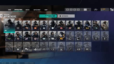 Number Verified Uplay R6 Deluxe Edition Lvl 50 [36x Operators