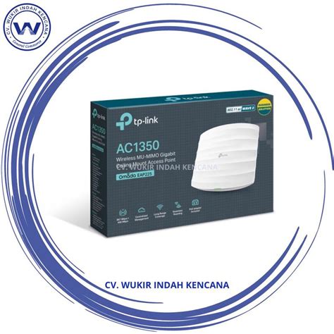 TP LINK EAP225 AC1350 MU MIMO Gigabit Ceiling Mount Access Point