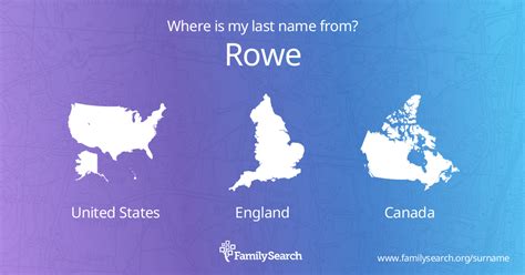 Rowe Name Meaning And Rowe Family History At FamilySearch